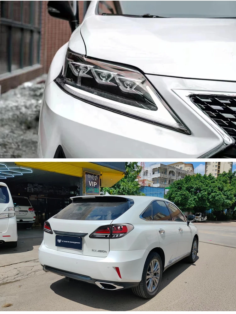 Facelift Body Kit For Rx270/330/350 Upgrade Bumper Fit To 2009-2015 ...