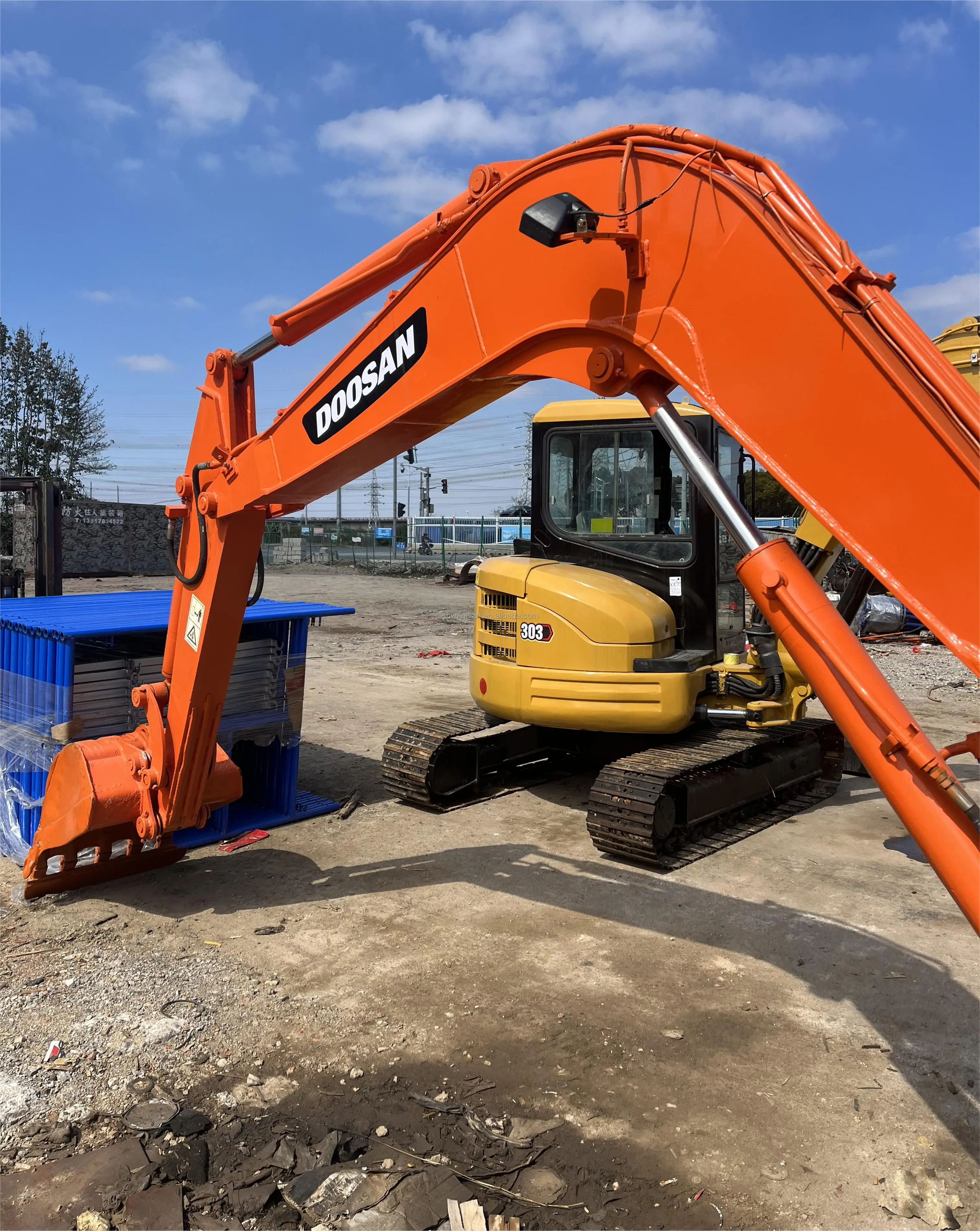 Korea Used Doosan Excavator Doosan Dh55 5 Tons Small Mini Doosan Dh55 ...