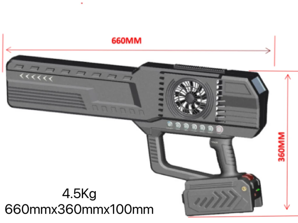 Portable Drone Detector 3km Drone Signal Detector System 7 Band Drone Gun Buy Drone Defense