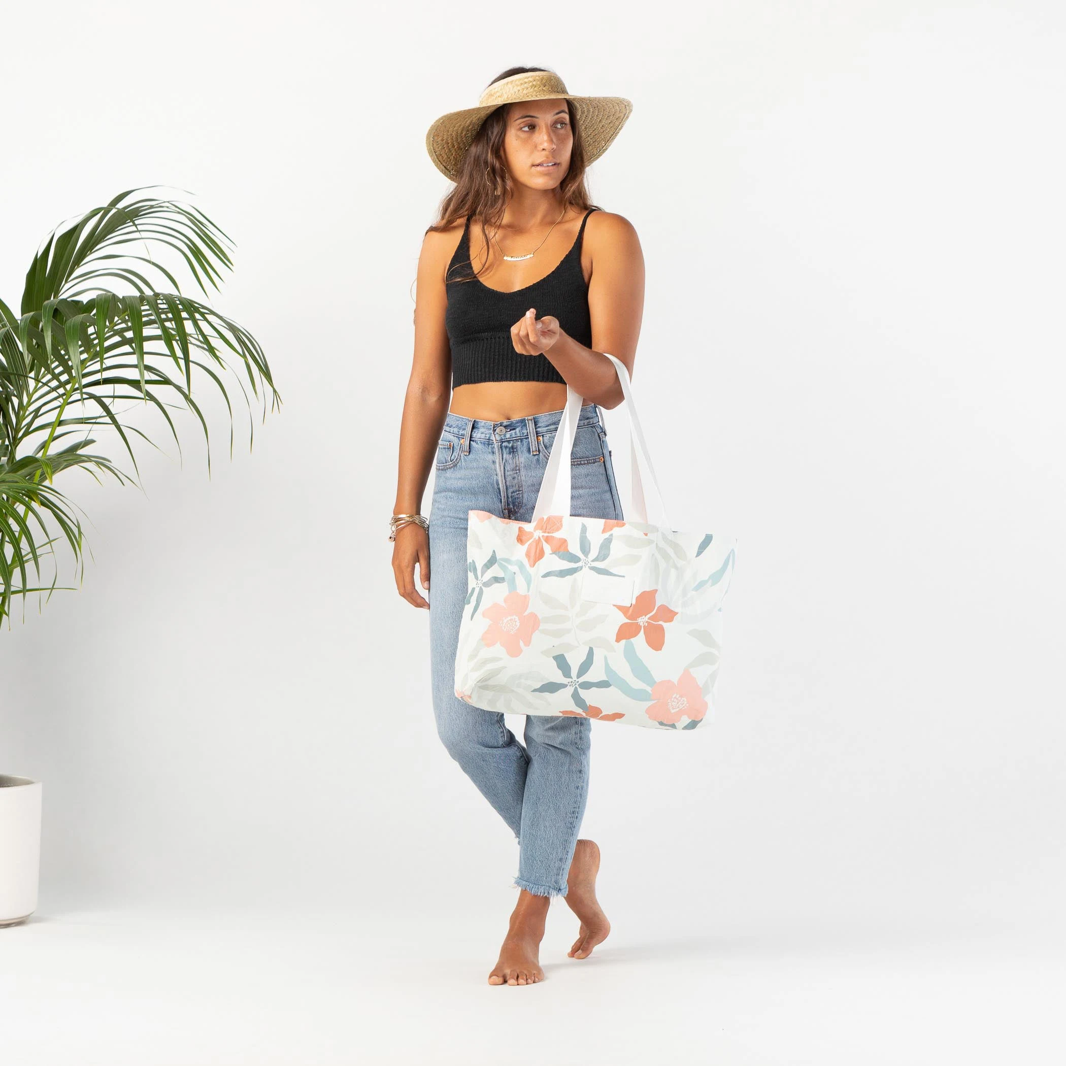 Ladies Waterproof Tear Resistant Shopping Beach Fashion Zipper Dupont Tyvek Paper Tote Bag - Buy ...