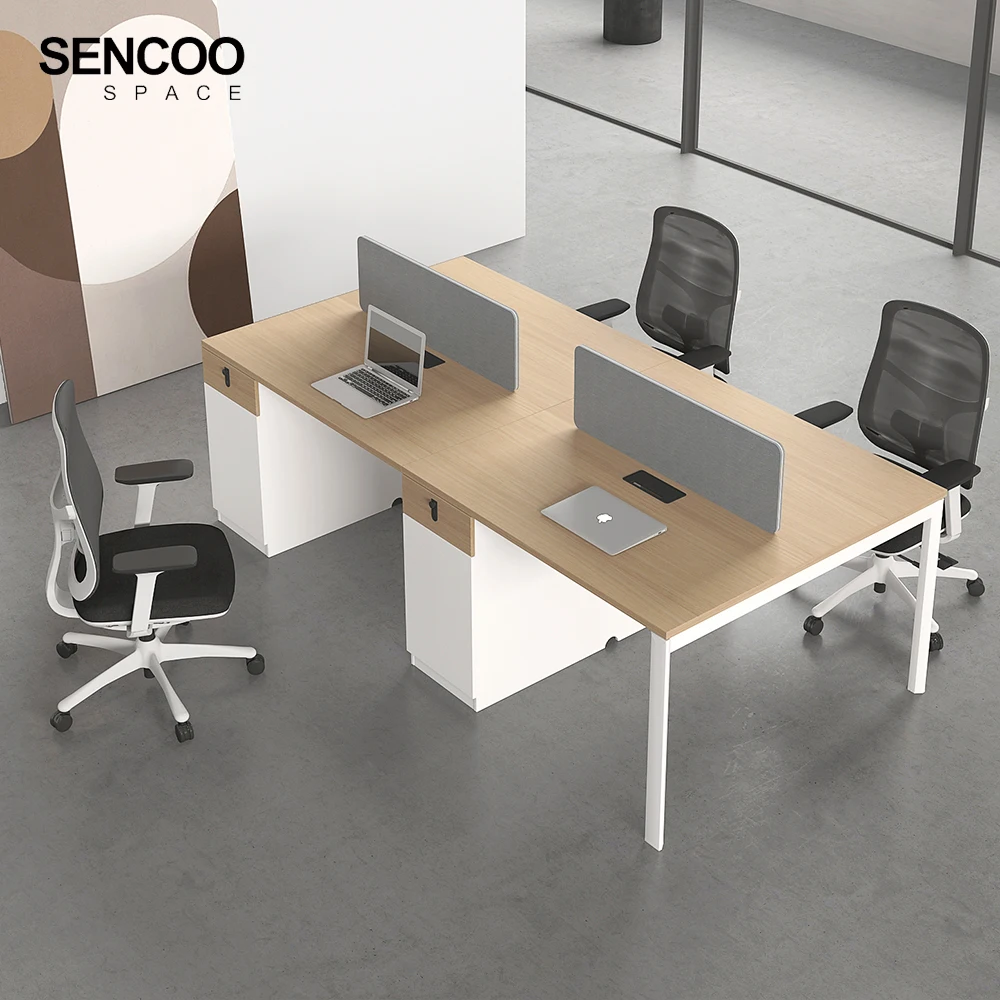 Office Furniture Company 4 Person Modular Cubical Cubicles Office Set ...