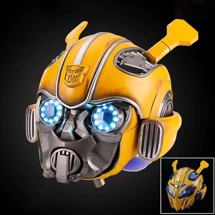 Halloween Gift Wearable Helmet Adult Cosplay Automatic Opening And ...