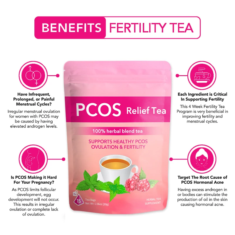 Custom Caffeine Free Non Gmo Support Fertility Health And Hormonal