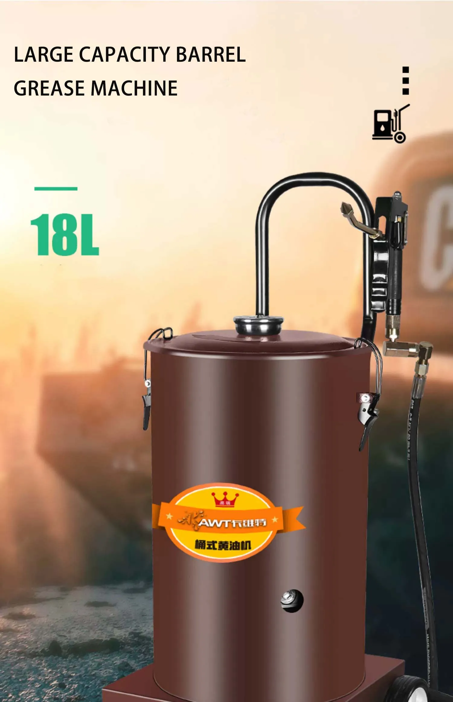 Cavitt Factory Outlet Grease Gun Lubrication Pump - High Pressure