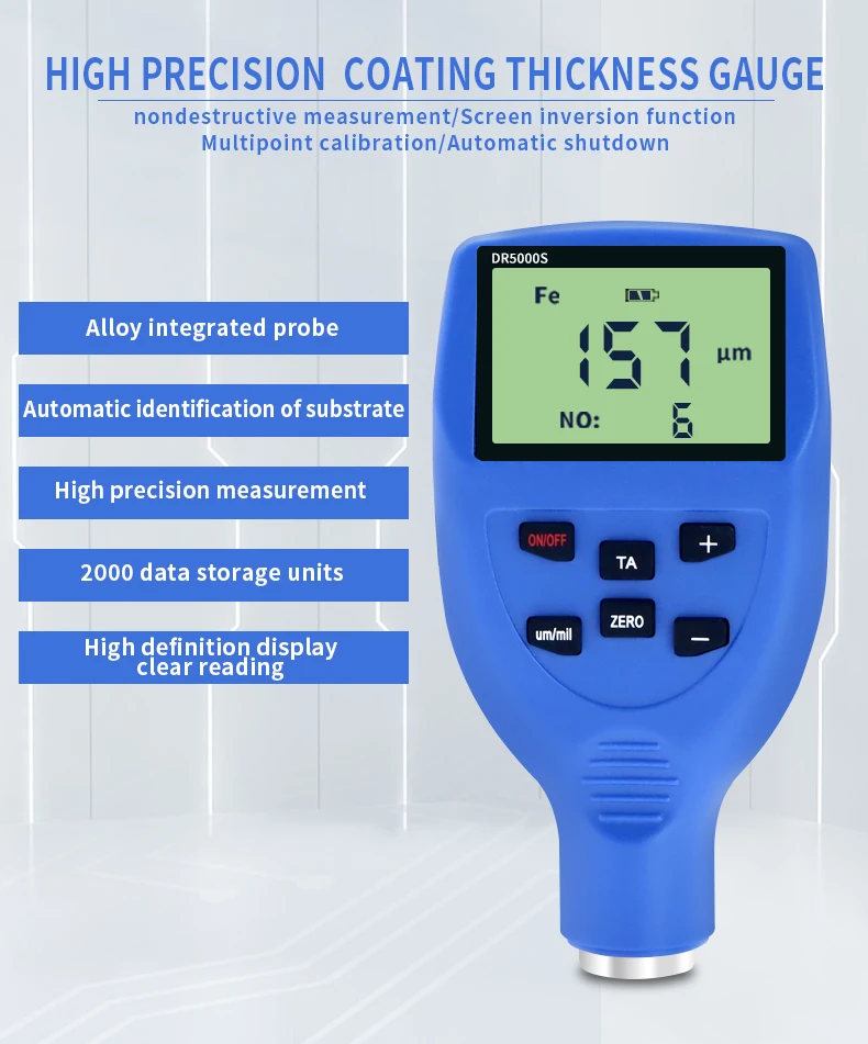 DR5000S Coating Thickness Gauge - Precision & Reliability
