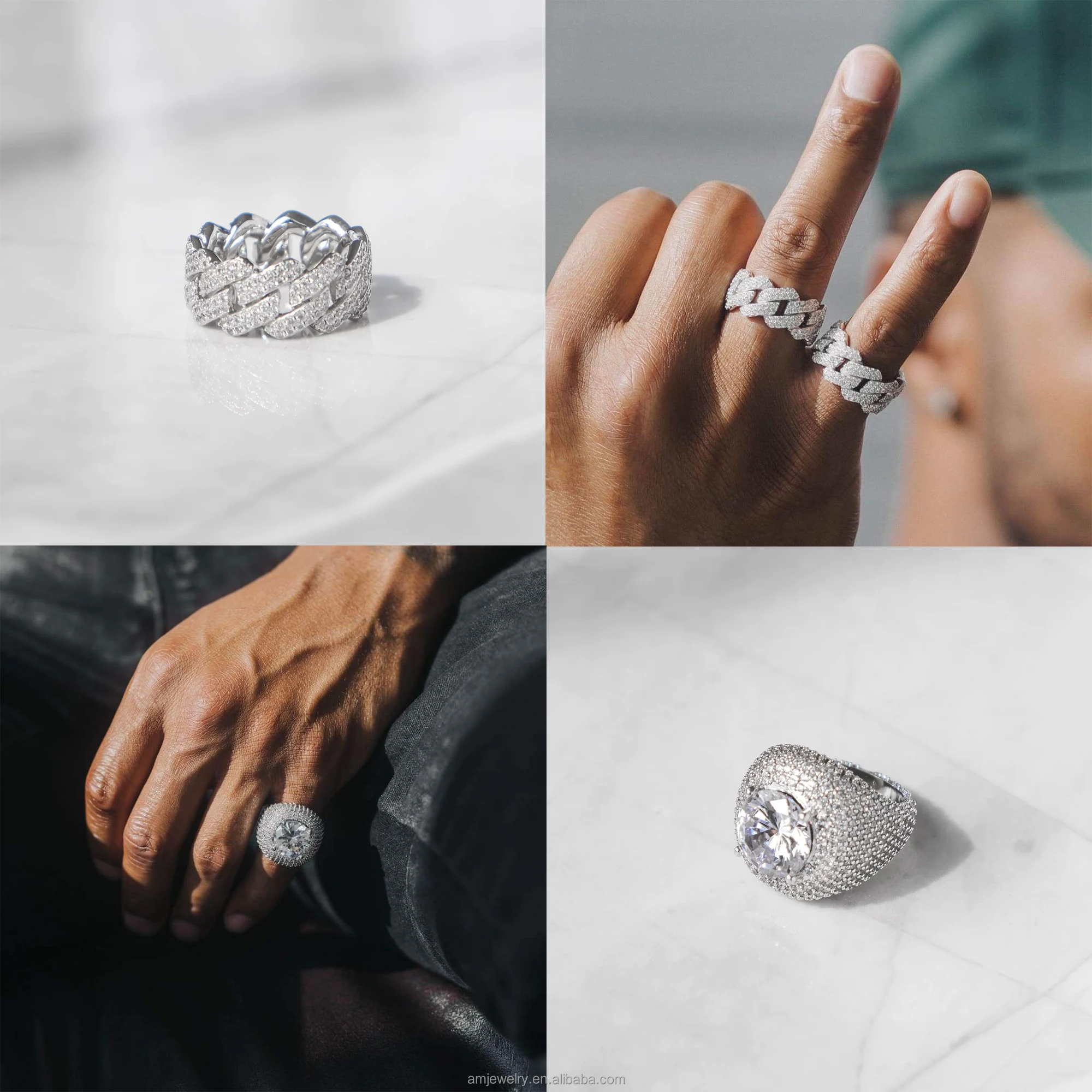 Custom Luxury Jewelry Hip Hop 10k 14k 18k 24k Real Gold Solid Miami ...