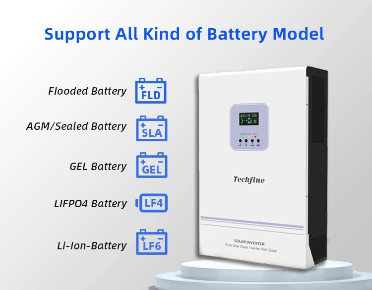 6200watt off Grid Solar Hybrid Inverter 6.2kw Inverter 48v Pure Sine ...