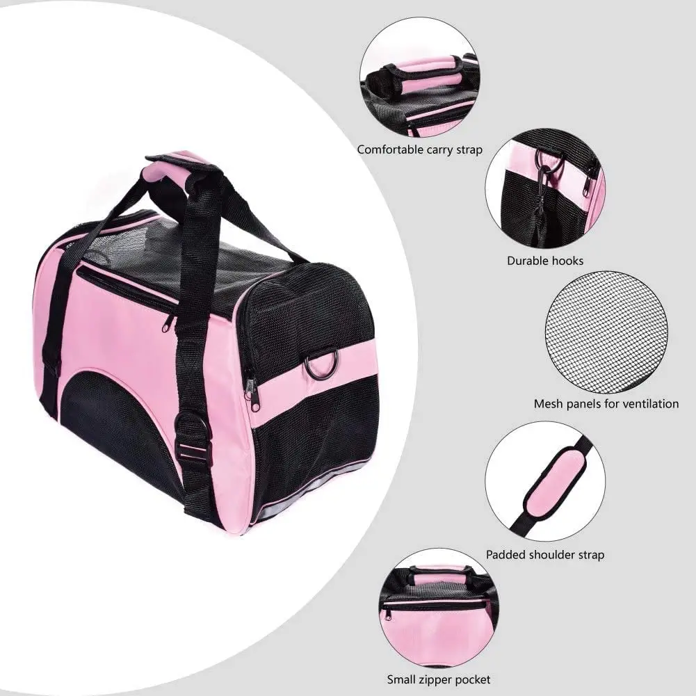 Custom Breathable Small Animals Dog Cat Pets Carrier Portable Camping ...