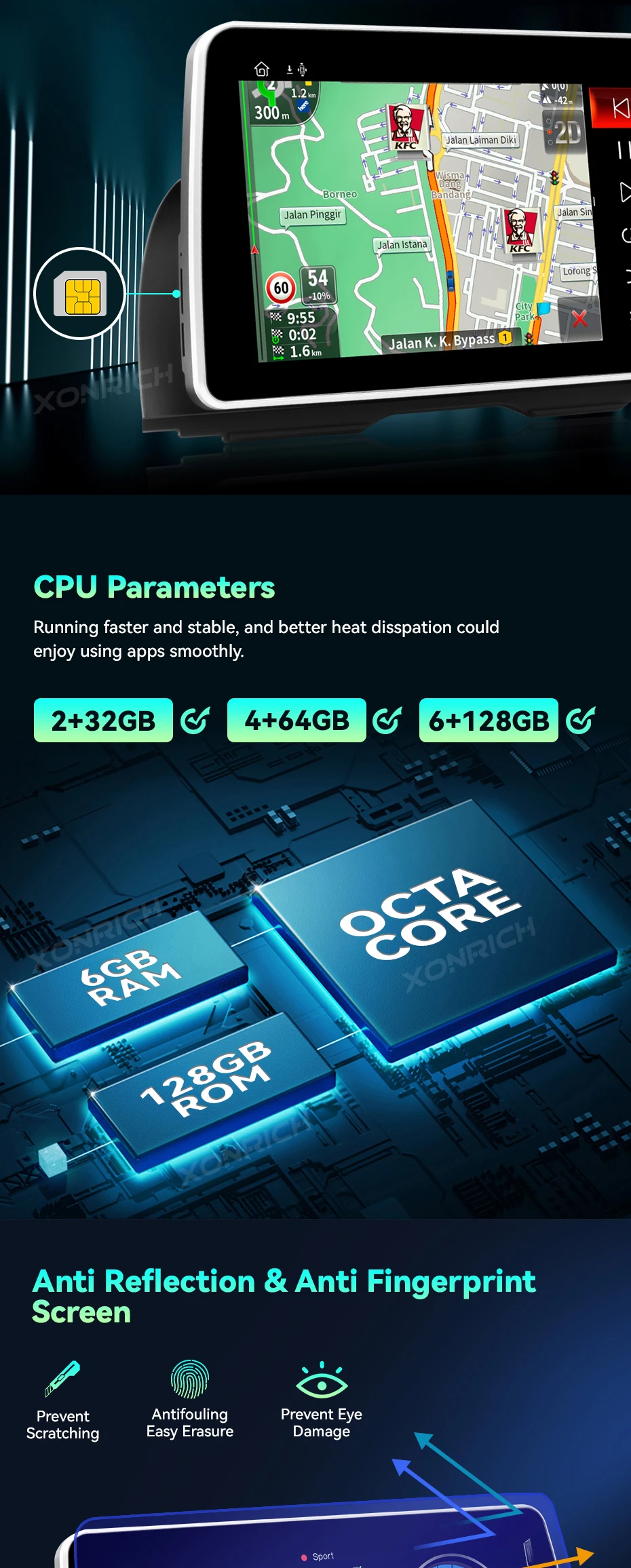 Qualcomm 12.3 Inch Android 13 Navigation System GPS for BMW F10 Android ...