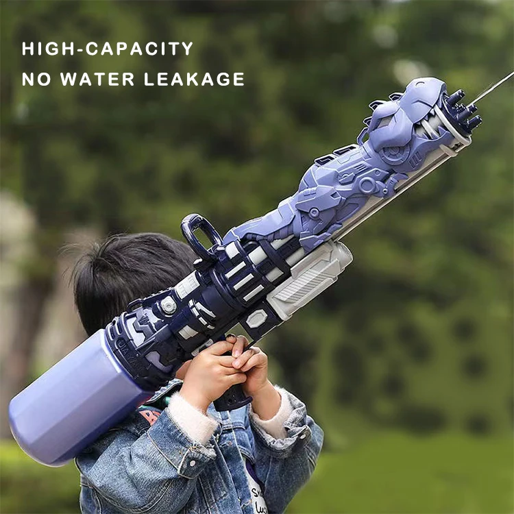 Children Summer Outdoor Big Capacity Water Gun Toy Large Shark Boys ...
