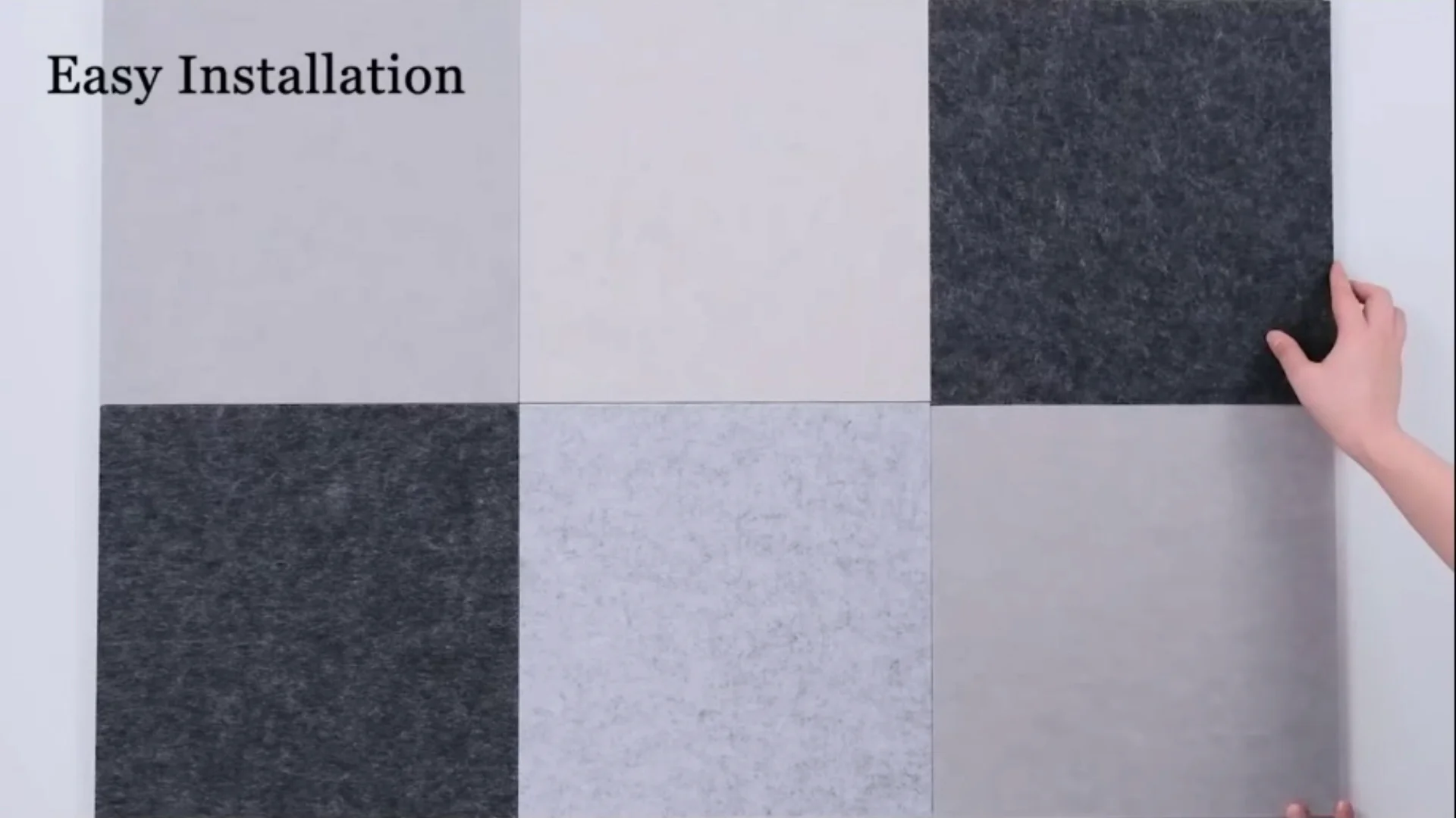 Sound Absorption Acoustic Panels Felt Sound Proof Padding Ceiling ...