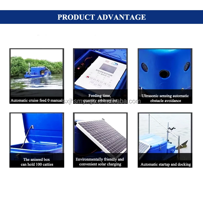 Large Capacity Automatic Fish Feed Pellet Machine & Auto Feeder Odm