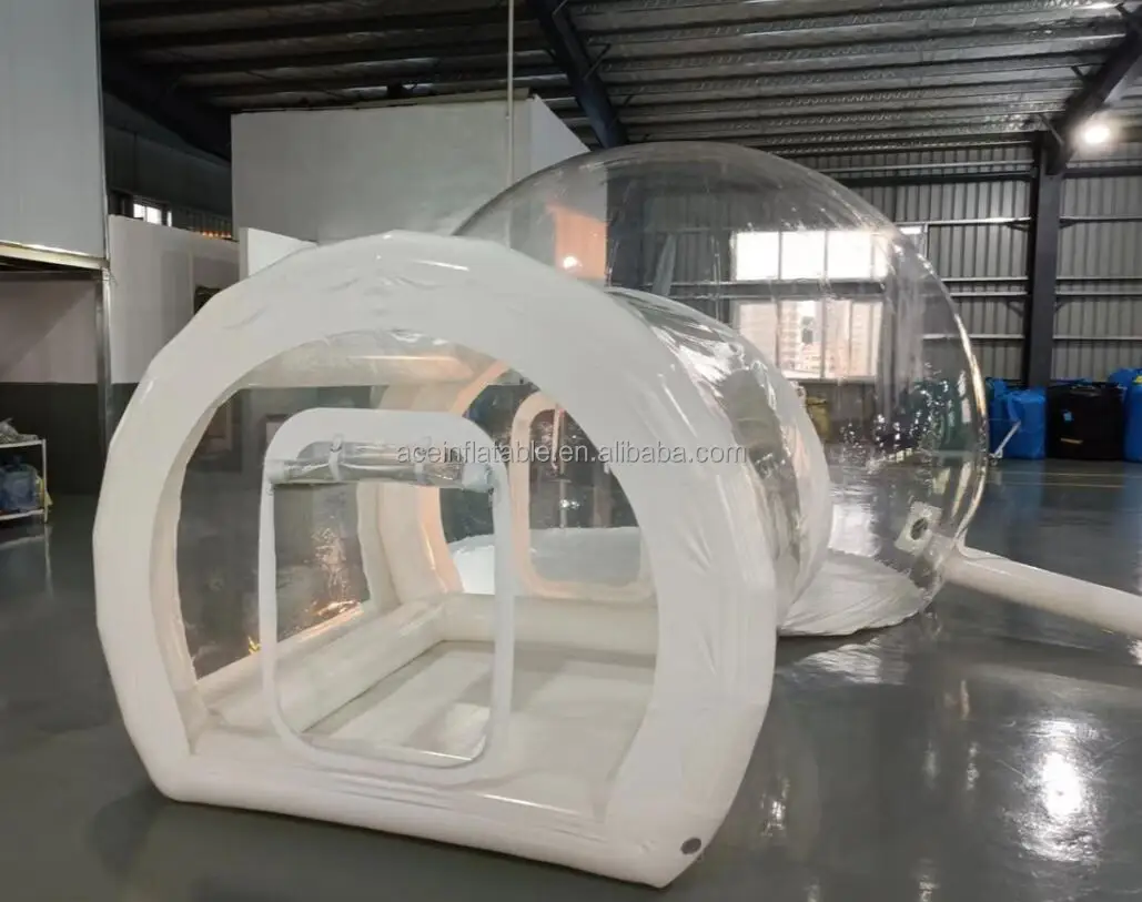 Bubble Bounce House Room Inflatable Clear Domes Kids Tebt Bouncy Tent ...