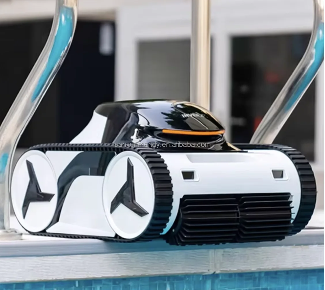 Automatic Solar Powered Cordless Pool Robot Vacuum Cleaner