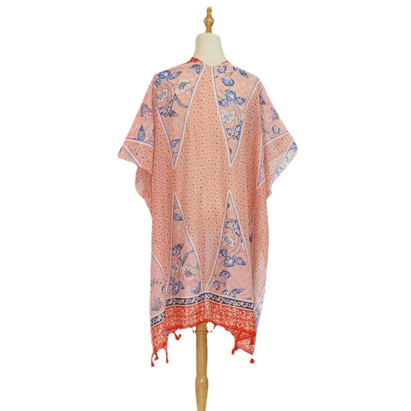 Ladies Summer Thin Shawls Wholesale Polyester Cotton Beautiful Beach ...