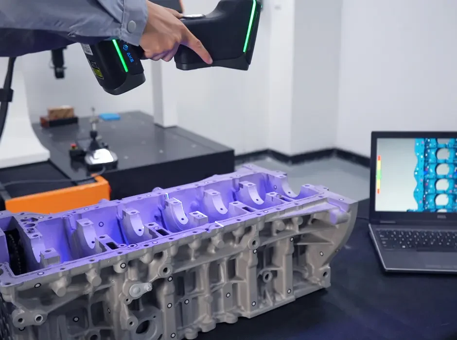 Scantech AXE 3D Scanner - Precision for Reverse Engineering