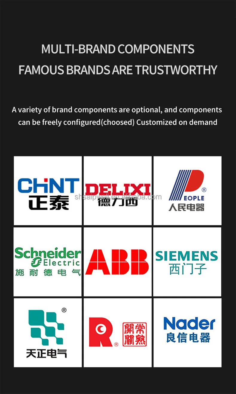 Saipwell Photovoltatic Solar Combiner Box 1000v Solar Distribution Box ...