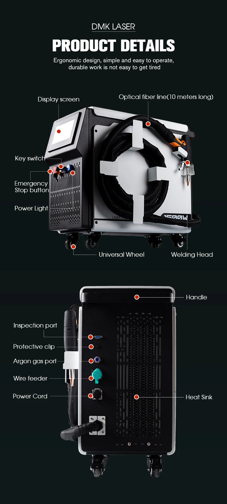 DMK Laser 4 in 1 Portable Welder - High Quality & Easy Use