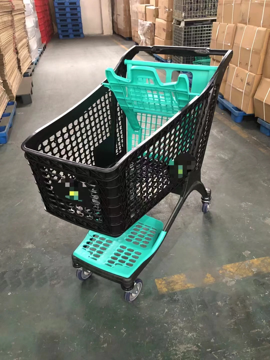 Convenience Store Supermarket Basket Shopping Plastics Trolley Basket ...