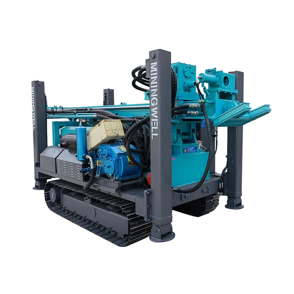 D Miningwell Core Drill Rig 300m 400m 500m 600m Hydraulic Exploration ...