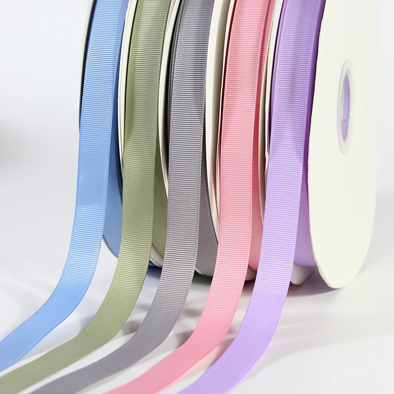 Ribbon Stock Wholesales 1 Inch 25mm 19 Sizes 196 Solid Colors Grosgrain ...