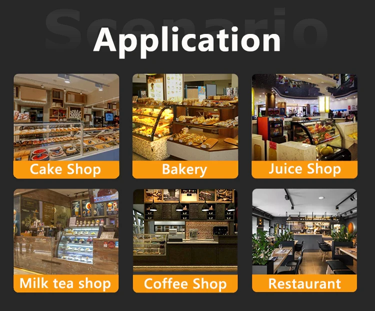 Drawer Type Cake Showcase Display Refrigerator Commercial Bakery Fridge ...