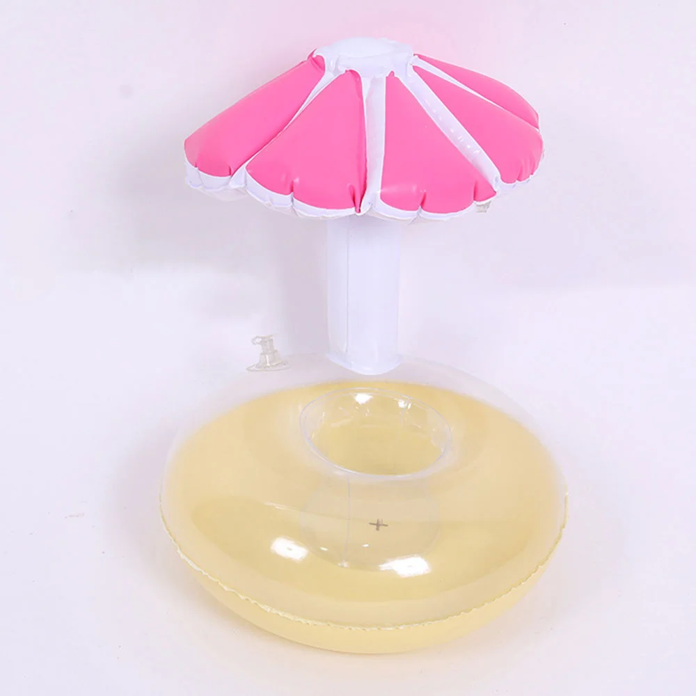 Inflatable Cup Holder Swimming Pool Float Drink Holder Bay Bathing Pool ...