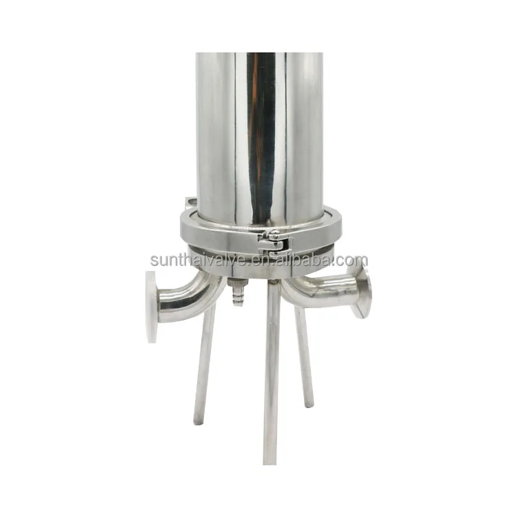 SS304 SS316L Sanitary Stainless Steel Cartridge Micro Filter Housing ...