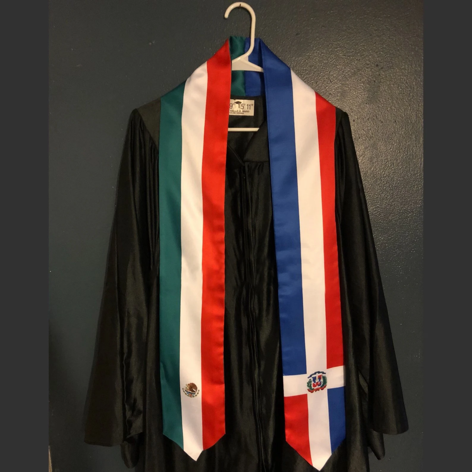 Custom 2024 Graduation Stole Sublimation High School Sash Polyester ...