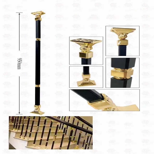 Brass/copper Balustrades Handrail For Staircases Design - Buy Cast ...