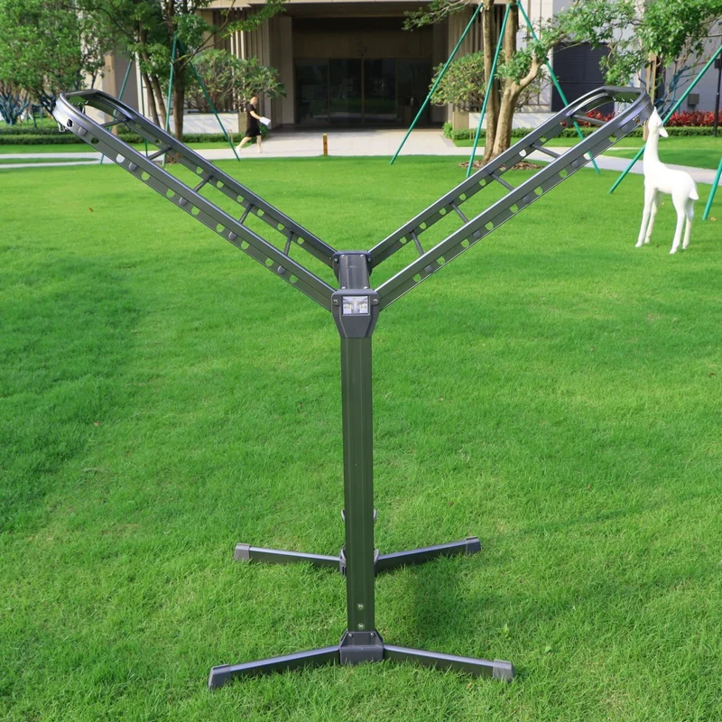 Extra Large Floor-standing Clothes Drying Rack Foldable High-capacity ...