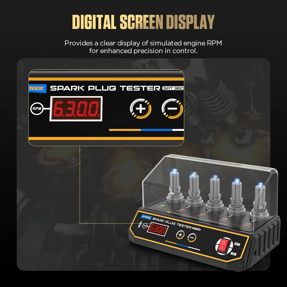 AUTOOL SPT360 - Efficient Car Diagnostic Tool for Spark Plugs