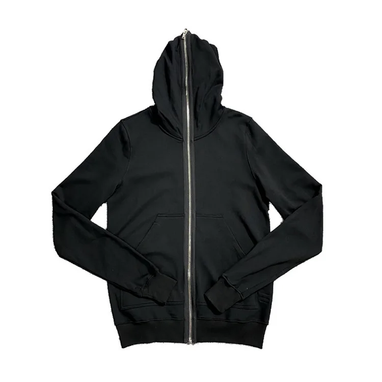 Custom Logo Wholesale Full Face Zip Up Blank Men Sweater Jacket Coat ...