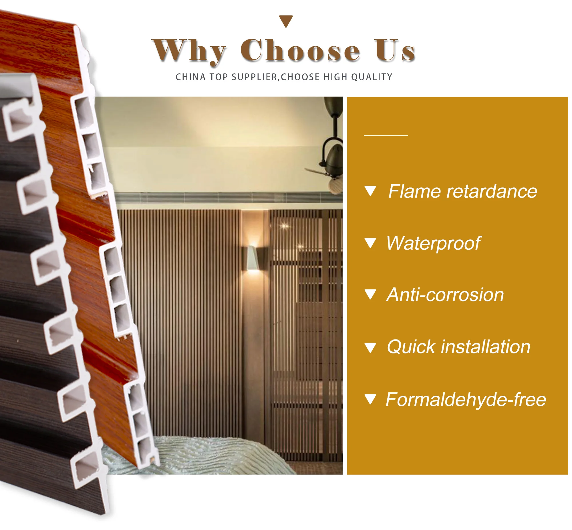 Interior Wall Paneling Wpc Easi Instal Wpc Decorative Composite Wood ...