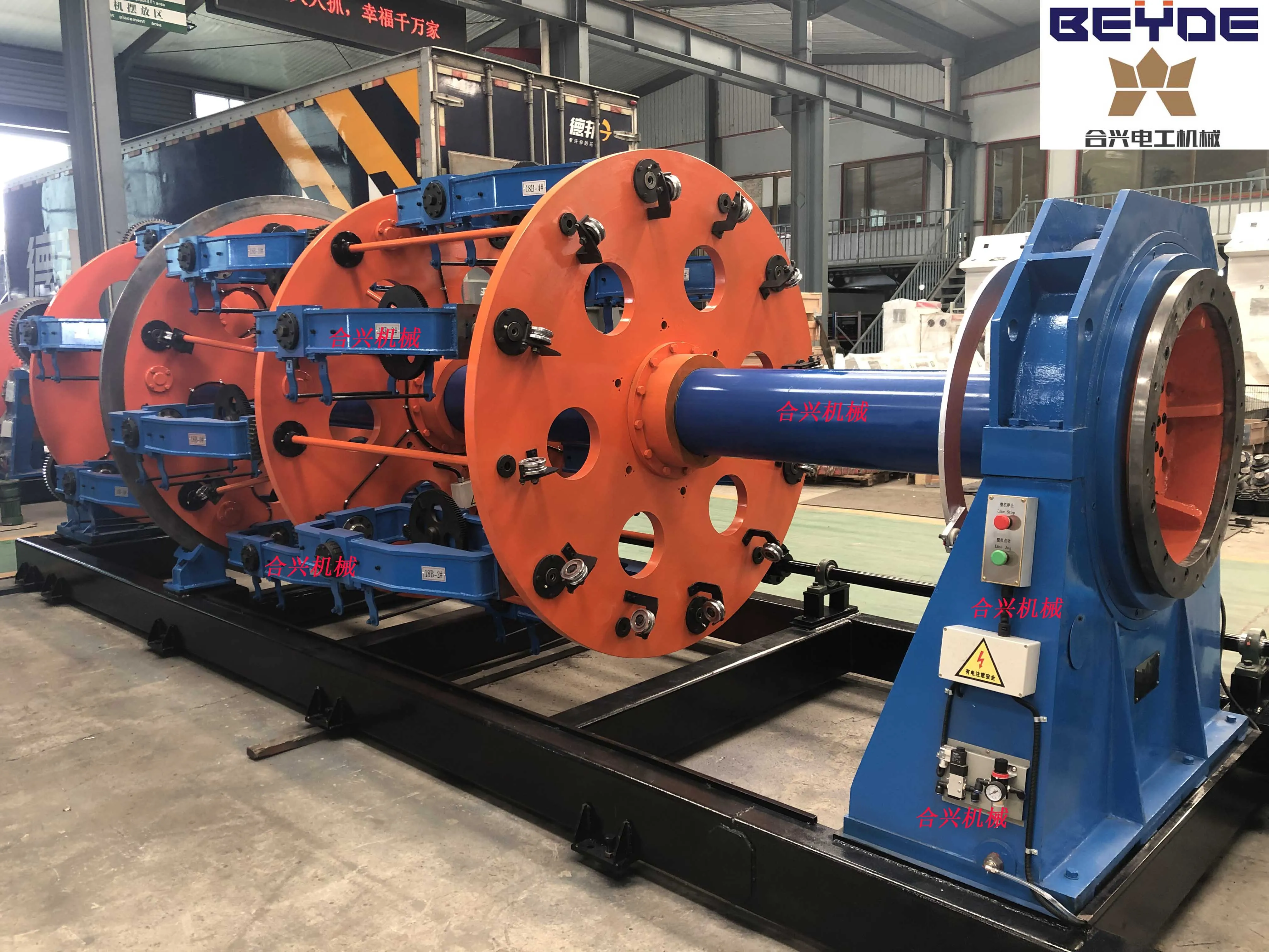 China Cable Strander Cable Stranding Machine Cable Planetary Rigid ...
