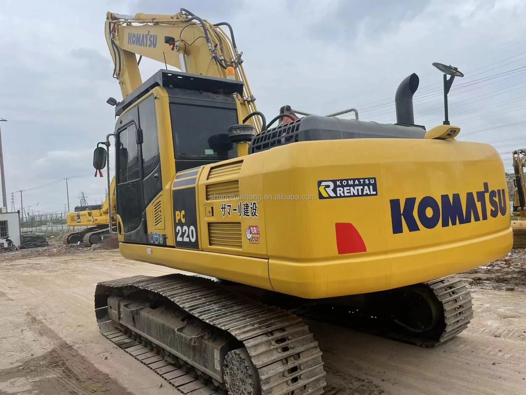 Used Wheel Excavator Komatsu Pc220 22ton Second Hand Komatsu Machine ...