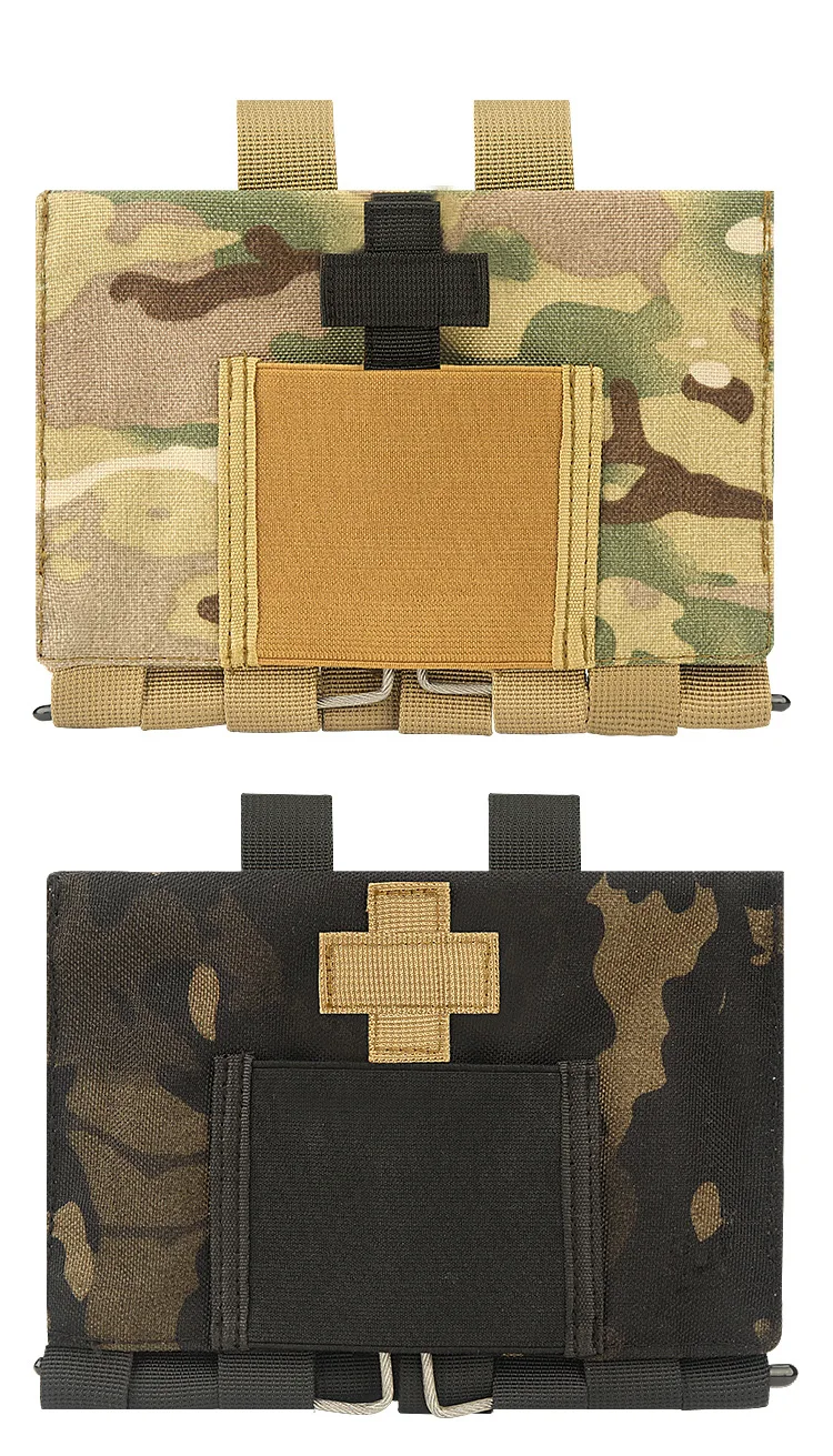 Outdoor Tactical Emergency Kit Molle Quick Release Medical Kit Portable ...