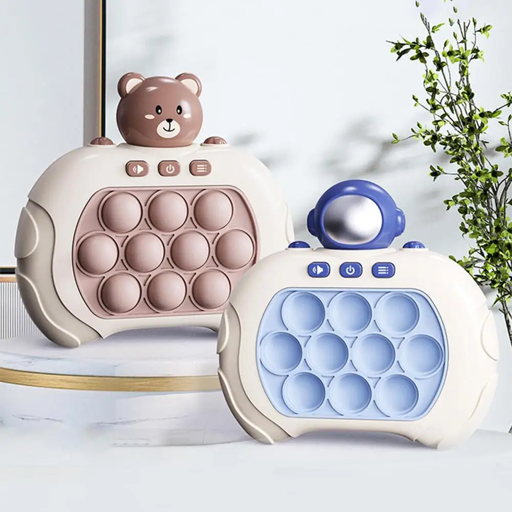 Sanrioed Anime Cinnamoroll Kuromi Quick Push Game Console Stress Toy