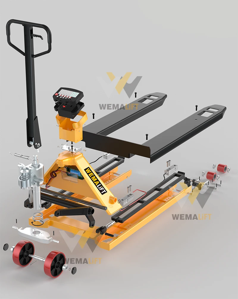 Manual Lift Trolley 2.5 Ton - Efficient Hydraulic Pallet Truck