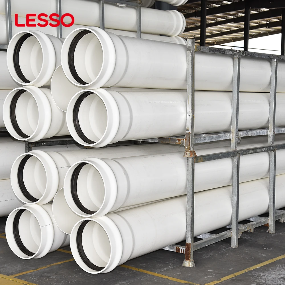 Lesso High Quality Pvc-u Pipe Waste Water Plastic Drain Drainage Pipes ...