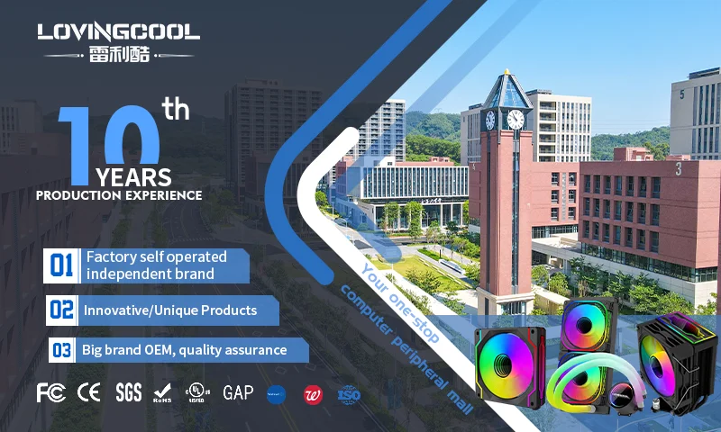 Lovingcool Real Time TEMP Display Water Pump 360mm ARGB