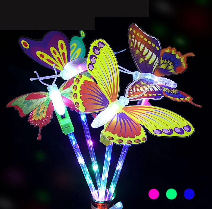 Shining Butterfly LED Wand - Perfect for Parties & Events