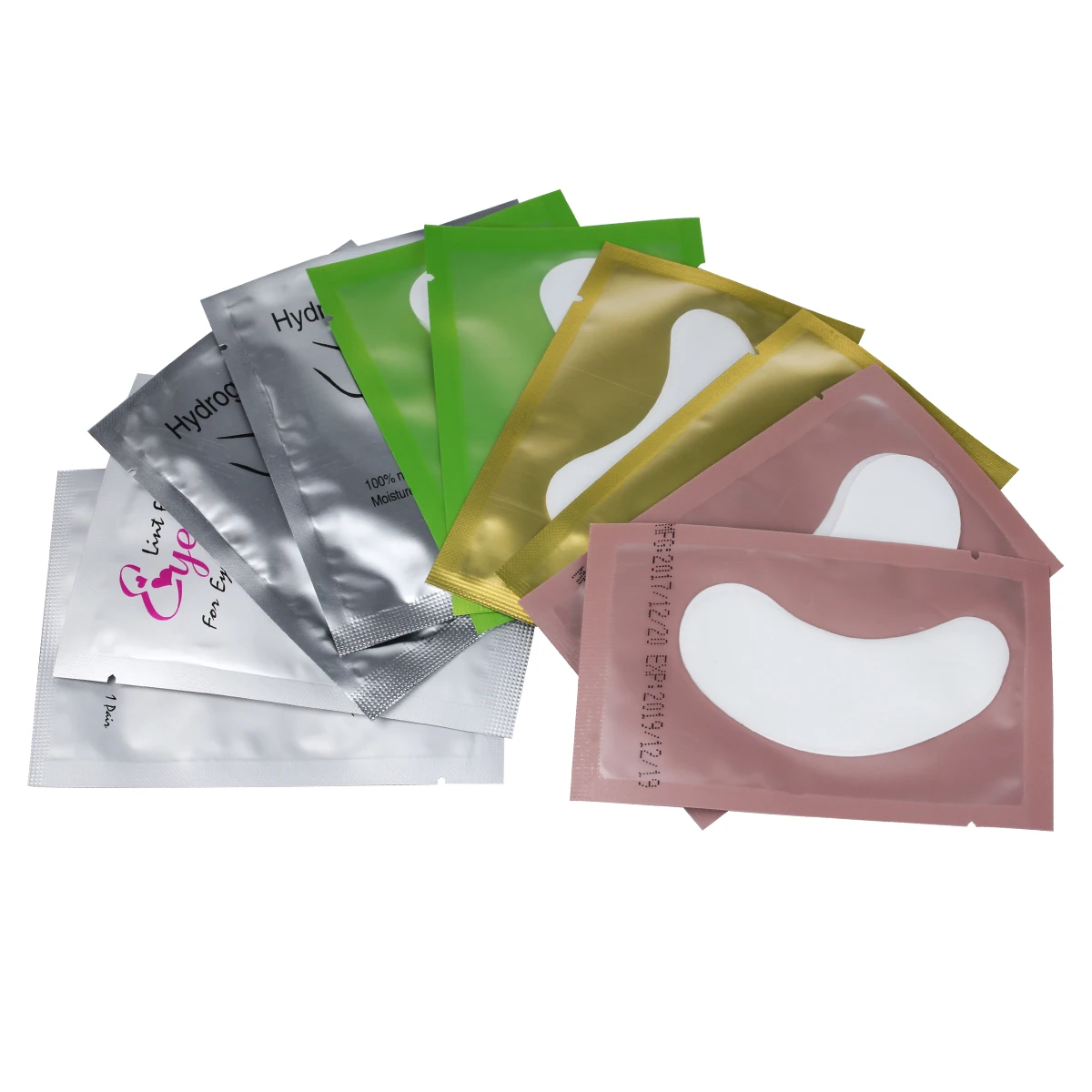 50pairs/pack New Hydrogel Paper Patches Eyelash Extension Patches For ...