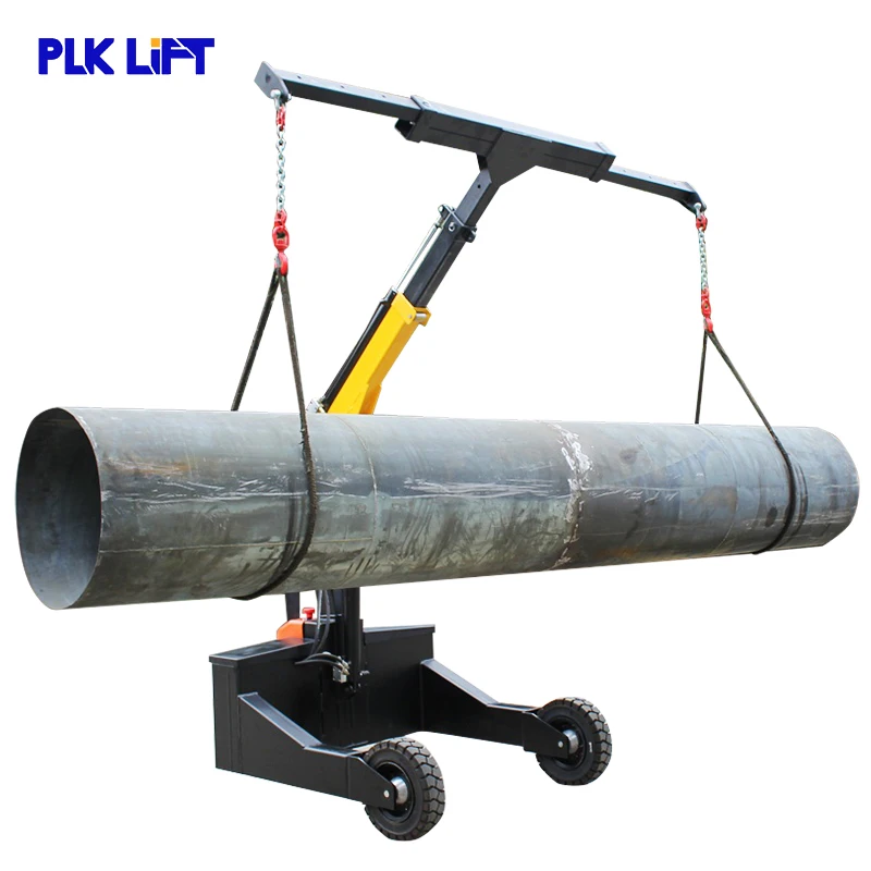 Alibaba.com: Hydraulic small powered floor crane, mobile pipe lifter ...
