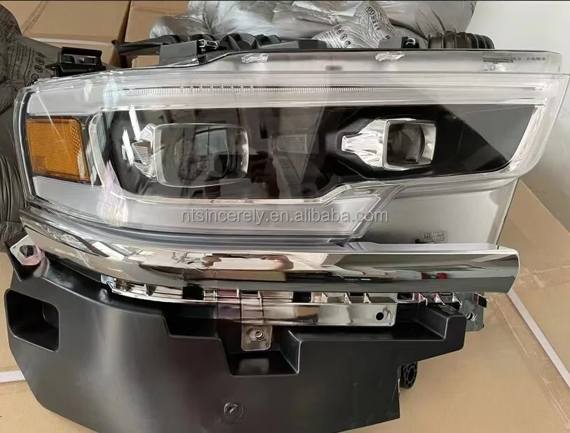 Full LED Headlight for Ram 1500 2019-2022 - Black Cover