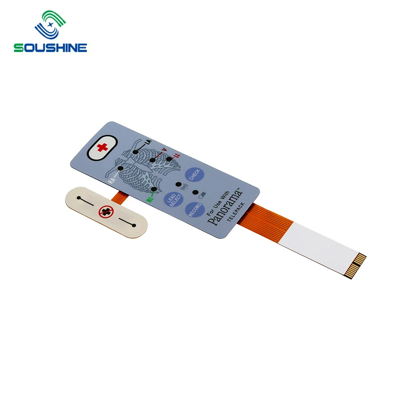 Tactile Metal Dome Switch Foil Keyboard Keypad Pcb Membrane Switch For ...