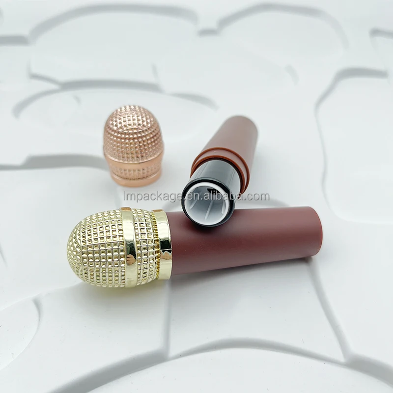 Microphone Lipstick Tube - Unique Cosmetic Packaging