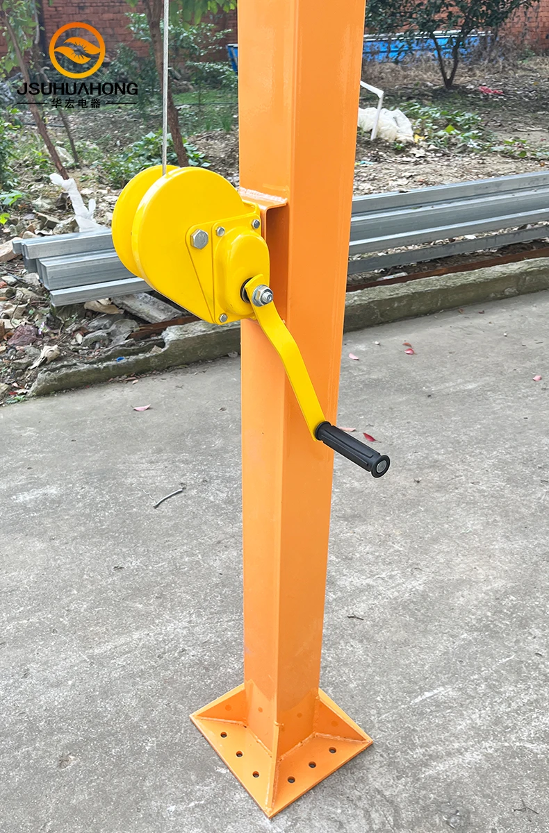 3m 4m 5m Multi Section Telescopic Mast Monitoring Camera Manual Lifting ...