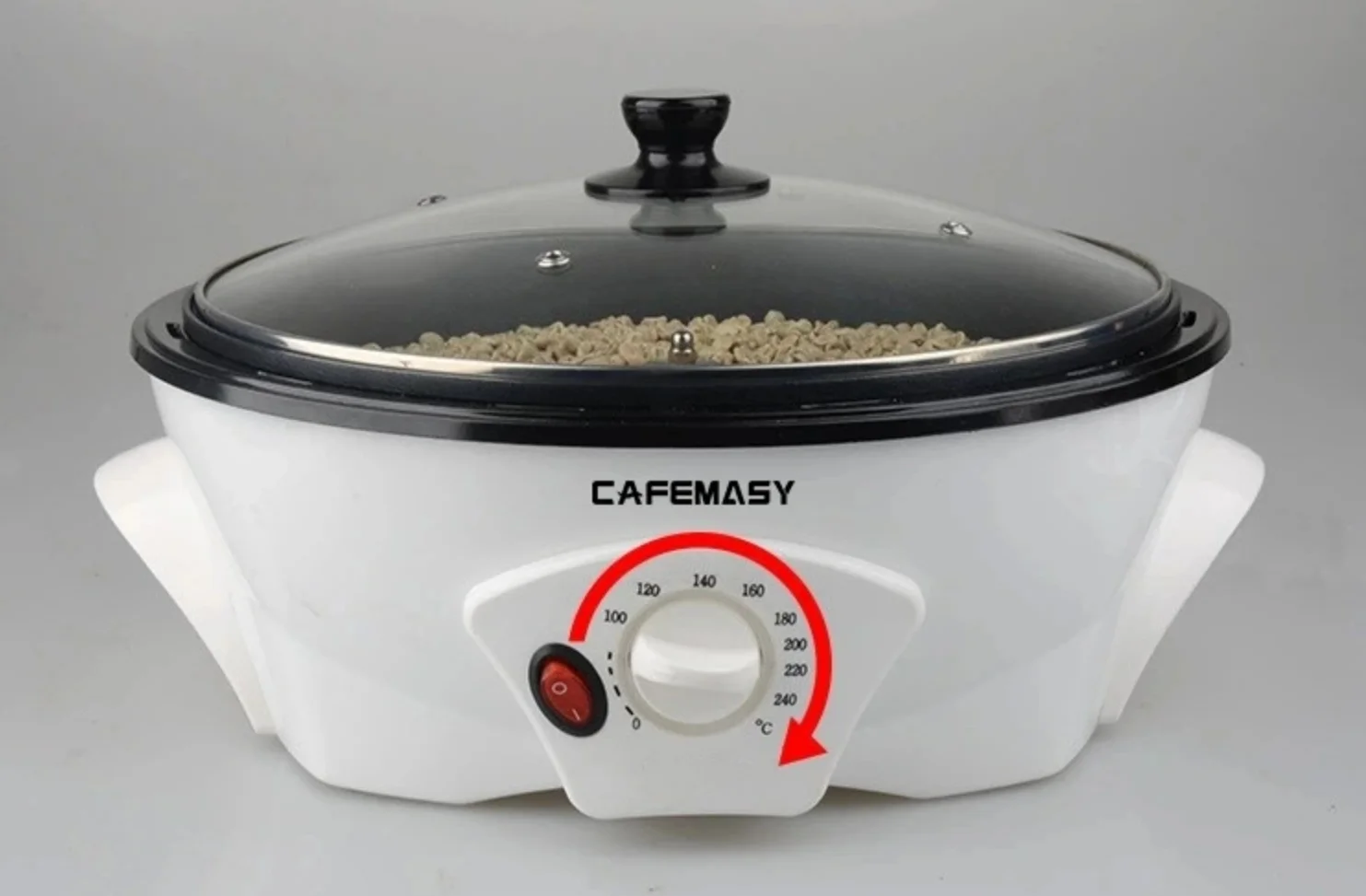 Cafemasy Electric 500g Coffee Roaster - Perfect for Home & Hotel