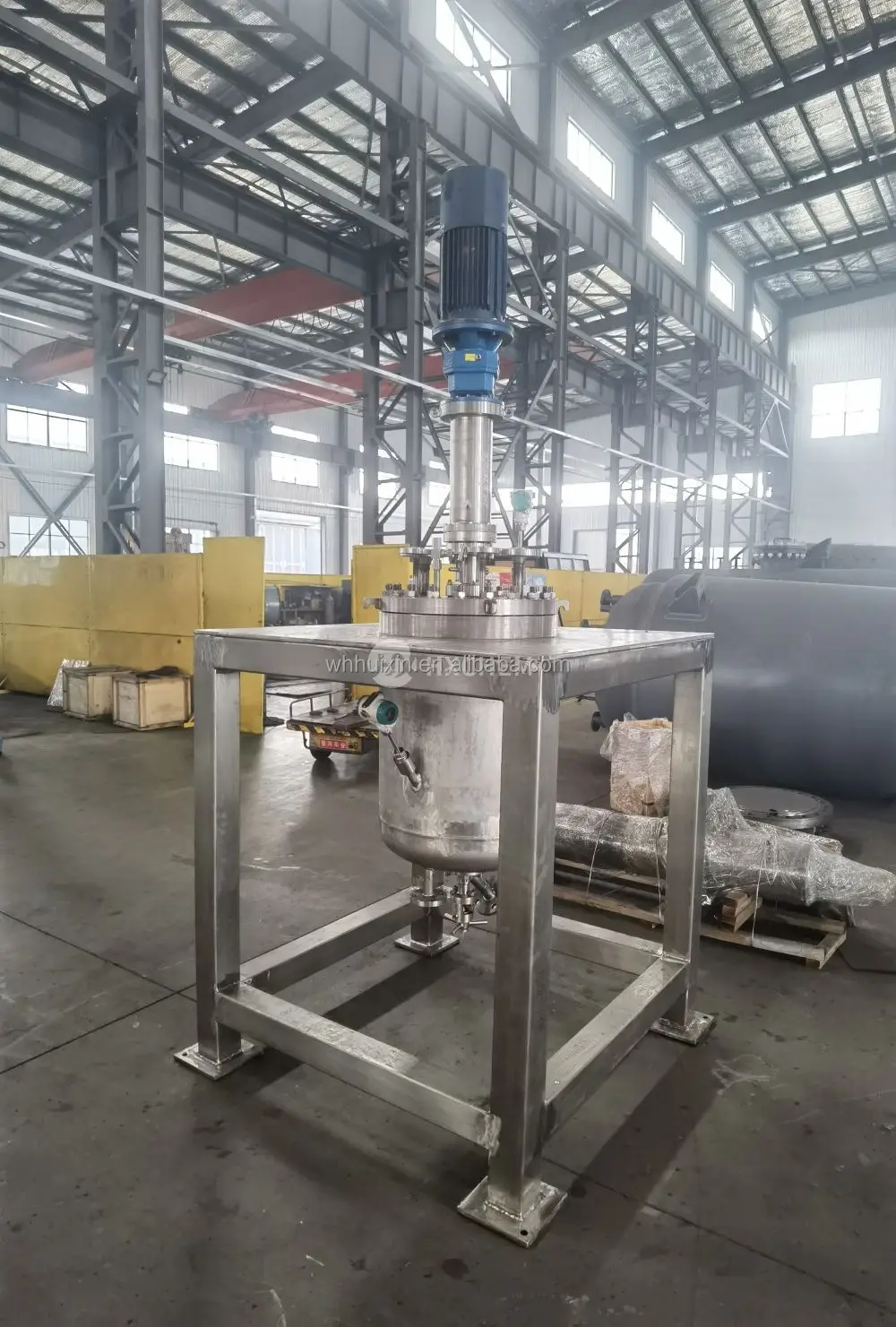 500l Electric Heating Cladding Pressure Reactor - Buy 500l Electric ...